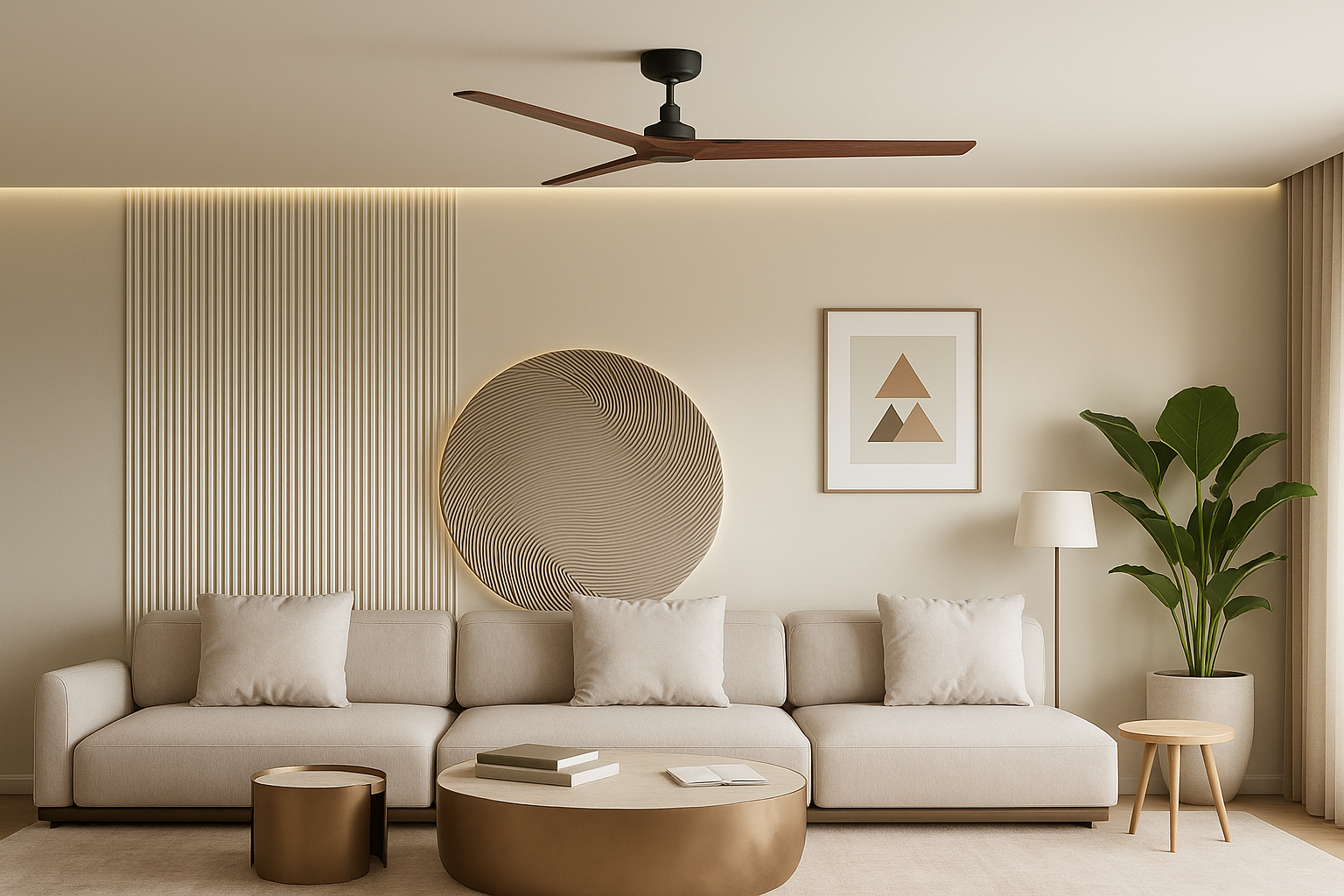 Large Ceiling Fans for Living Rooms & High Ceilings | Thermosoft Australia