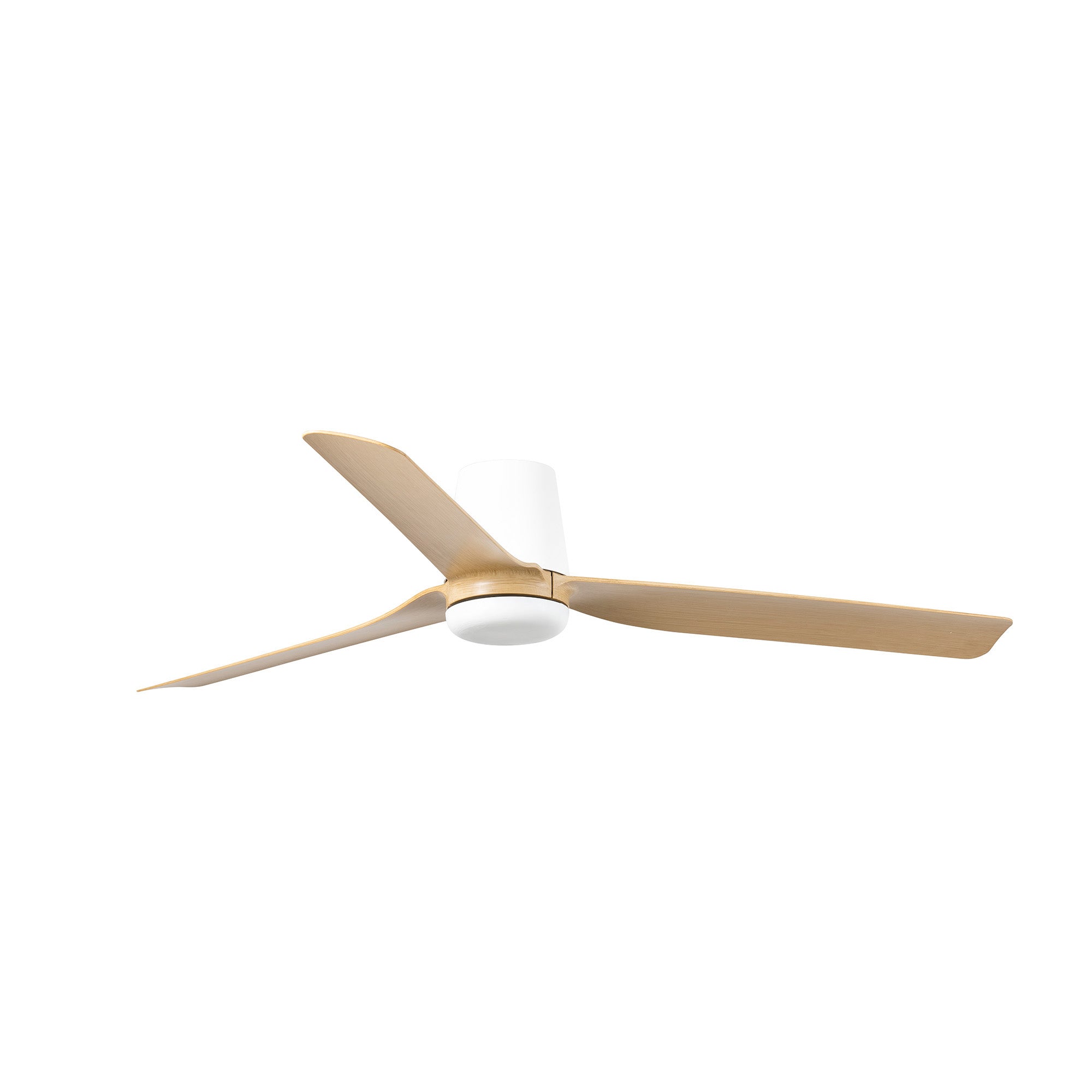 Punt Tub 130cm Ceiling Fan / White with Maple / ABS Blades